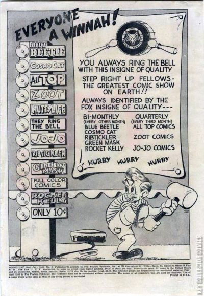 Full Color Comics by Fox | Key Collector Comics