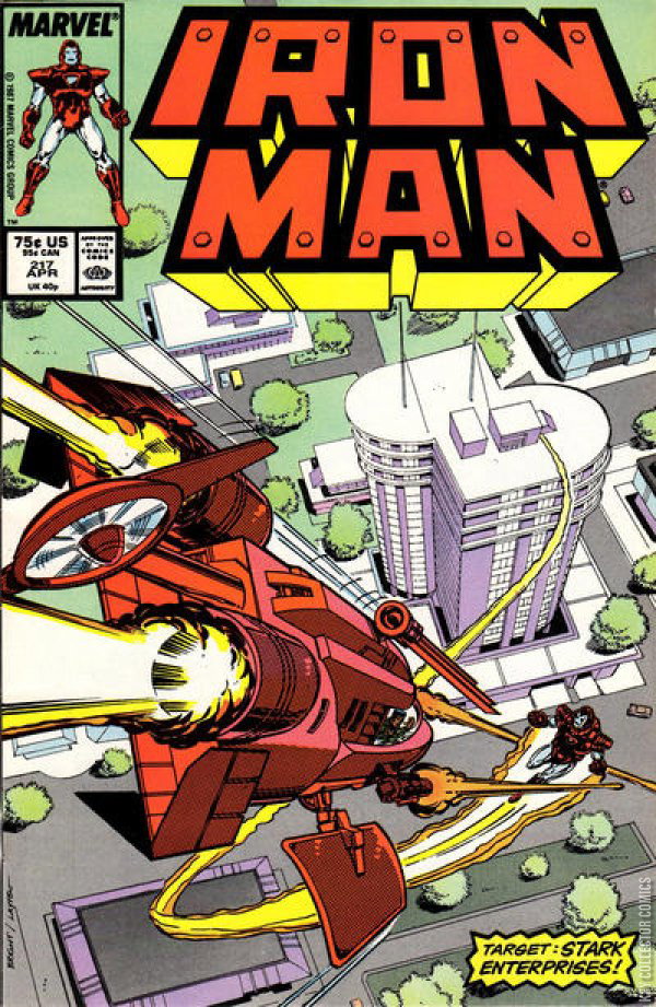 Iron Man #217 Published April 1987 | Key Collector Comics