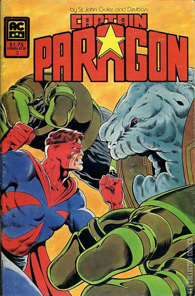 Captain Paragon #3 Published December 1984 | Key Collec