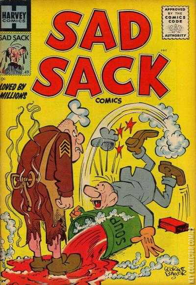 Sad Sack Comics #49 Published December 1969 | Key Colle