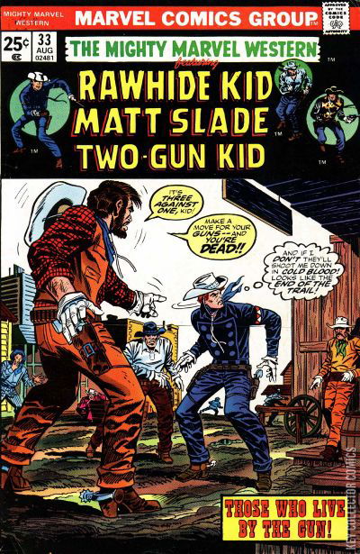 Mighty Marvel Western #33 Published August 1974 | Key C