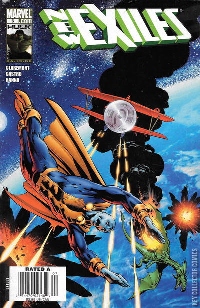 New Exiles #6 Newsstand Published July 2008 | Key Coll