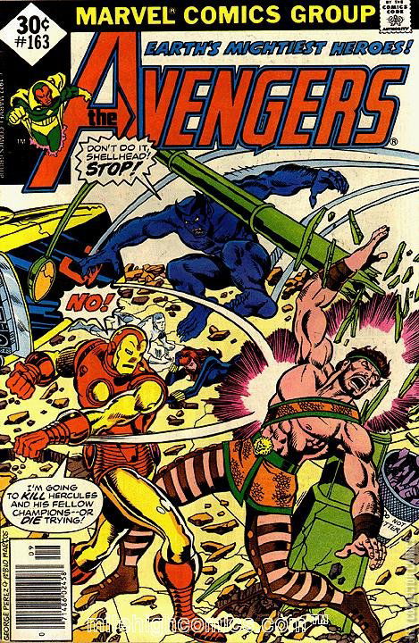 Avengers, The #163 Whitman Published September 1977