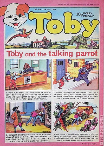 Toby #125 Published January 1976 | Key Collector Comics