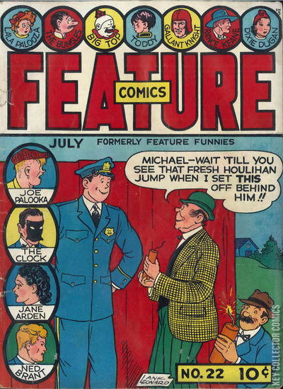 Feature Comics #22 Published July 1939 | Key Collector