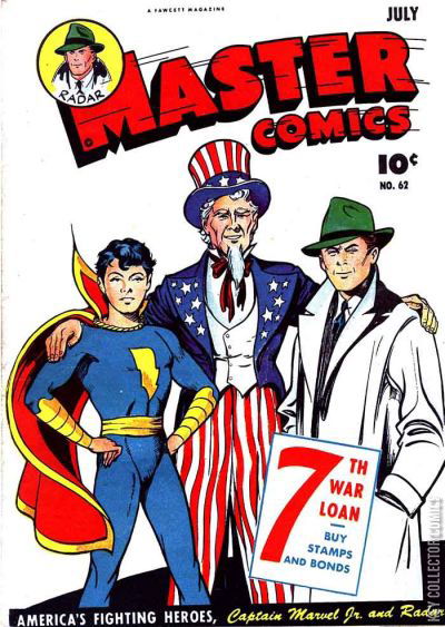 Master Comics #62 Published July 1945 | Key Collector Comics