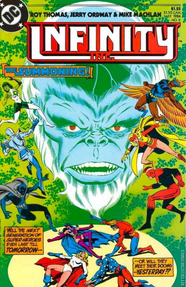 Infinity Inc. #2 Published May 1984 | Key Collector Comics