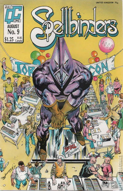 Spellbinders #9 Variant Published October 1987 | Key C