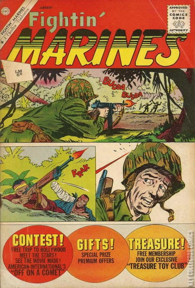 Fightin' Marines #45 UK Edition Published January 1955