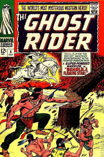 Ghost Rider (Western) #6 Published October 1967 | Key C