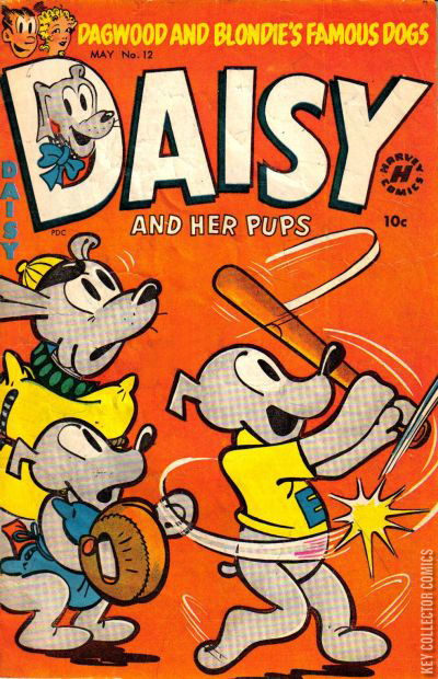Daisy & Her Pups Comics #12 Published May 1953 | Key Co
