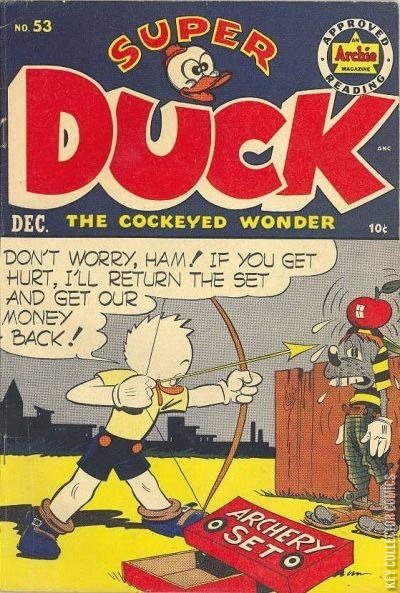 Super Duck #53 Published December 1953 | Key Collector