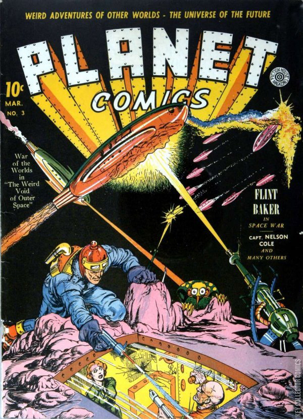 Planet Comics #3 Published March 1940 | Key Collector Comics