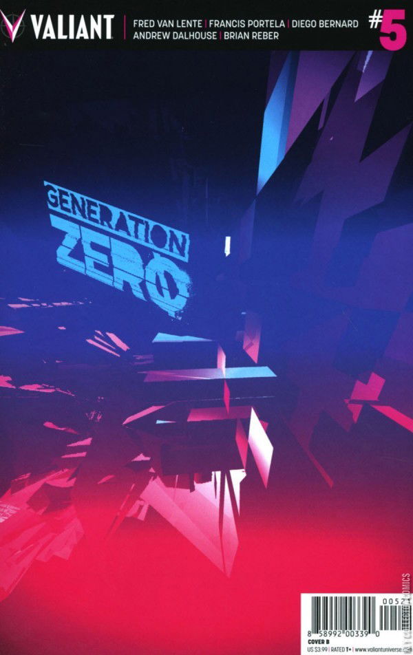 Generation Zero #5 Variant Published December 2016 | K