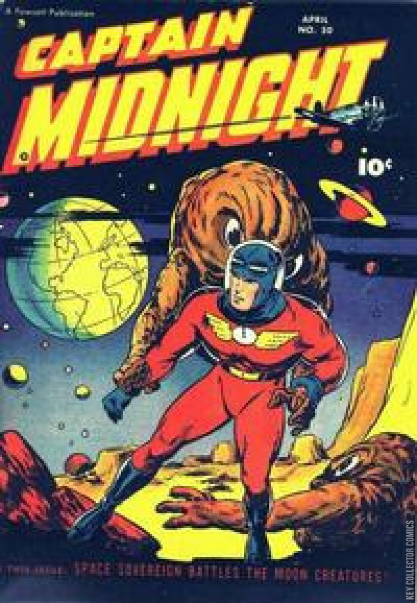 Captain Midnight #50 Published April 1947 | Key Collect