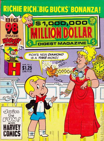 Richie Rich Million Dollar Digest #3 Published March 19
