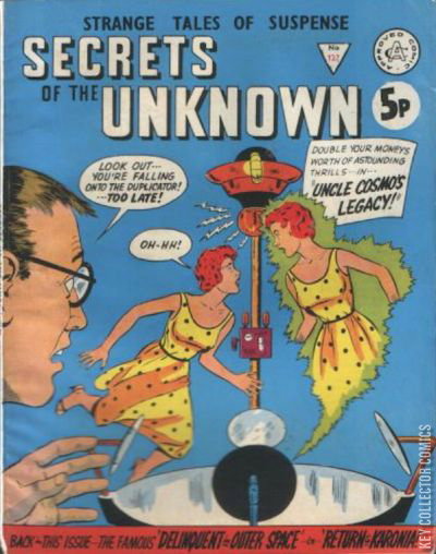 Secrets of the Unknown #127 Published January 1971 | Ke