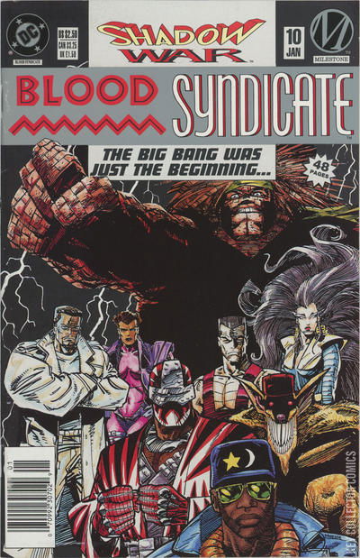 Blood Syndicate #10 Newsstand Published January 1994