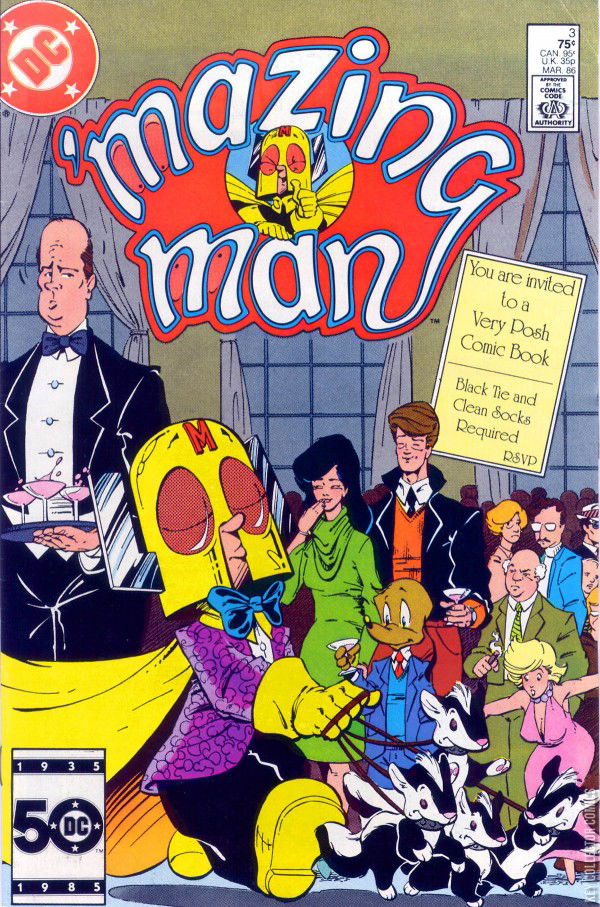 'Mazing Man #3 Published March 1986 | Key Collector Comics