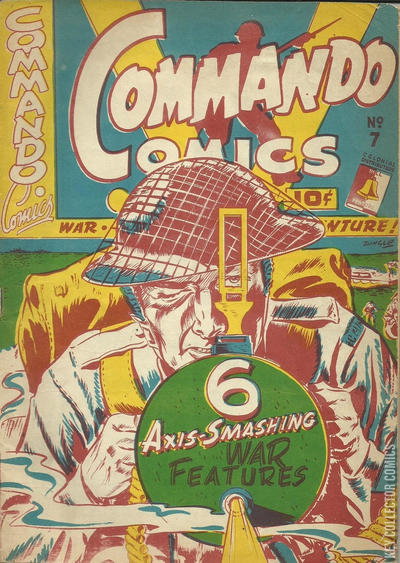 Commando Comics #7 Published September 1943 | Key Coll
