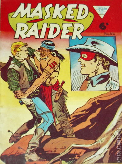 Masked Raider #66 UK Edition Published January 1957