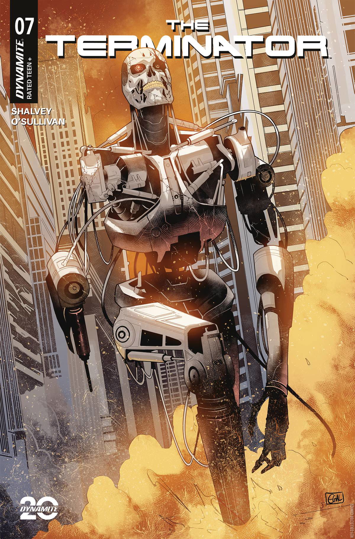 Terminator, The #7 Variant Published April 2025 | Key