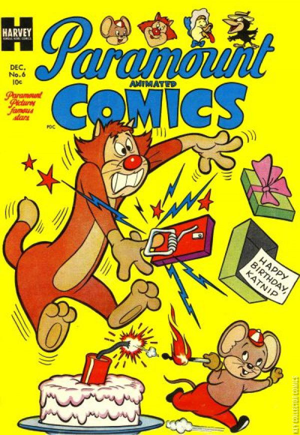 Paramount Animated Comics #6 Published December 1953