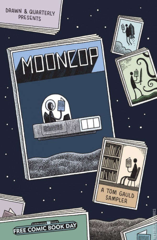 Free Comic Book Day 2016: Mooncop - A Tom Gauld Sampler by 12 Gauge ...