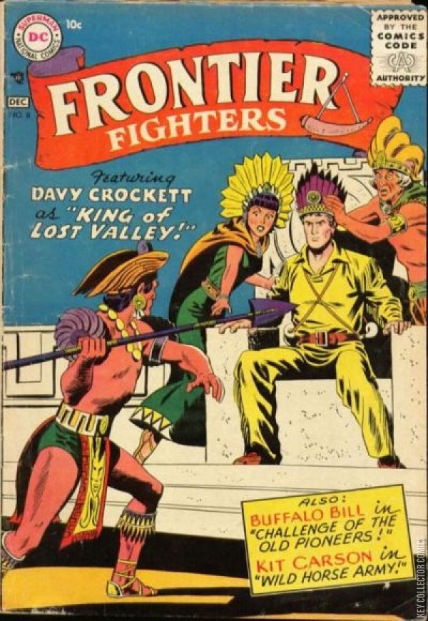 Frontier Fighters #8 Published September 1956 | Key Col