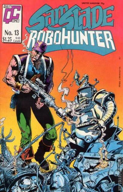 Sam Slade Robo Hunter #13 Published October 1987 | Key