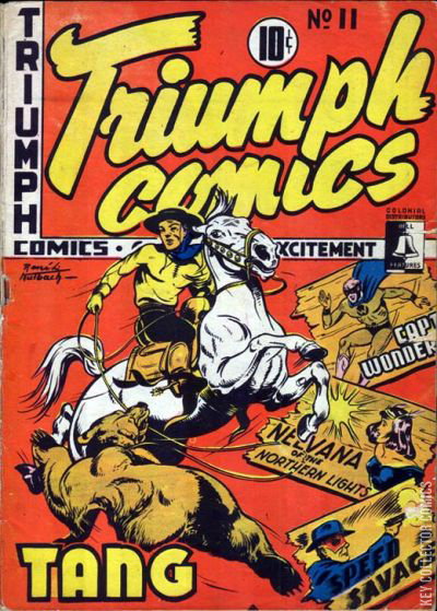 Triumph Comics #11 Published November 1942 | Key Collec