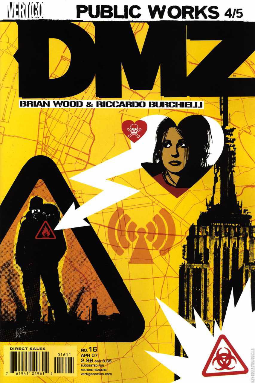 DMZ #16 Published February 2007 | Key Collector Comics