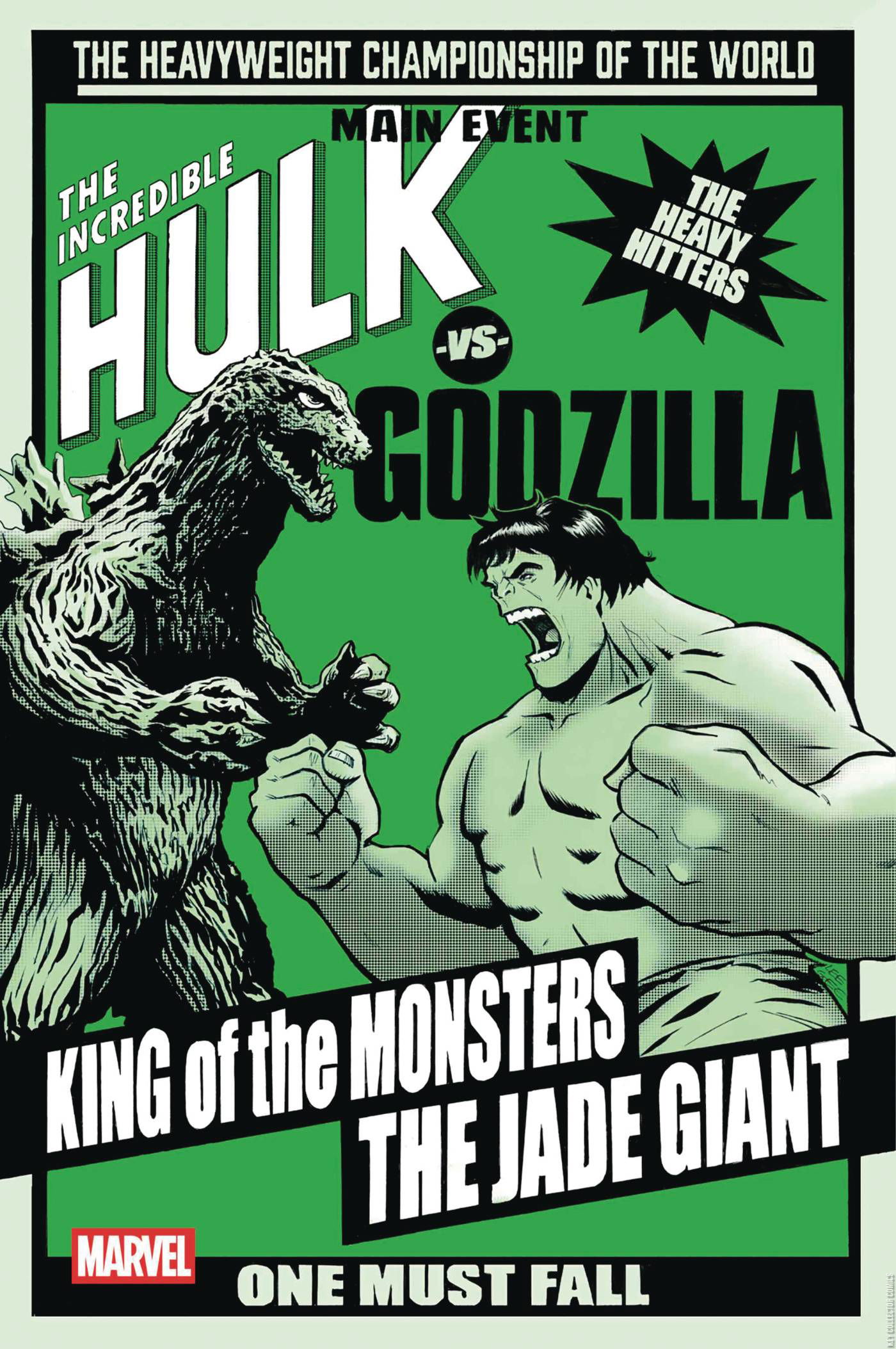 Godzilla vs The Incredible Hulk #1 Variant Published April
