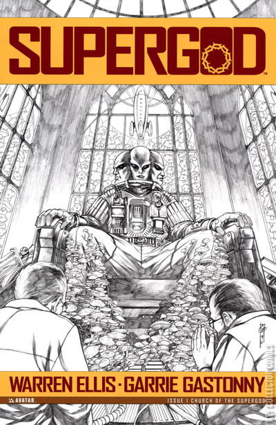 Supergod #1 Variant Published November 2009 | Key Coll