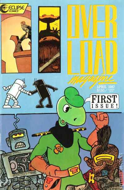 Overload Magazine #1 Published April 1987 | Key Collect