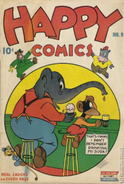 Happy Comics #9 Published July 1945 | Key Collector Comics
