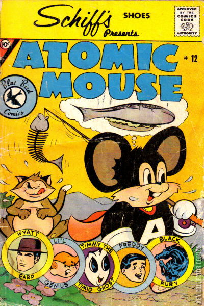 Atomic Mouse #12 Published January 1961 | Key Collector