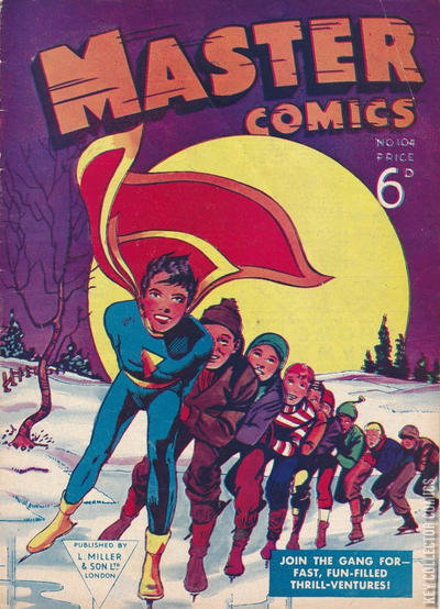 Master Comics #104 UK Edition Published January 1950
