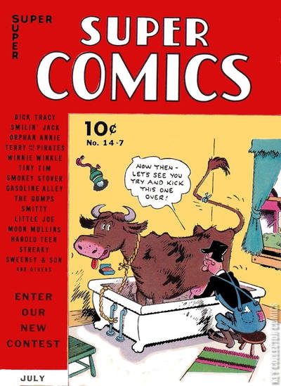 Super Comics #14 Published July 1939 | Key Collector Comics