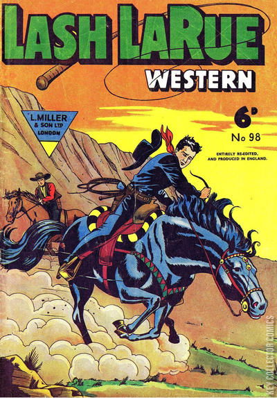 Lash LaRue Western #98 UK Edition Published January 19