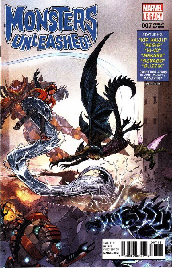 Monsters Unleashed #7 2nd Print Published November 201