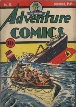 Adventure Comics #43 Published September 1939 | Key Col