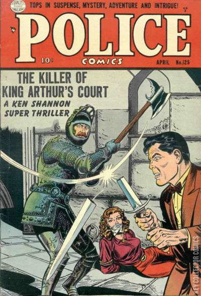 Police Comics #125 Published April 1953 | Key Collector