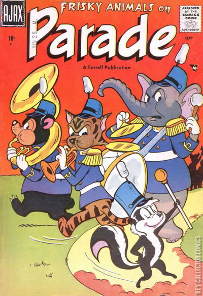 Frisky Animals on Parade by Farrell | Key Collector Comics