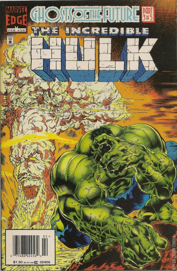 Incredible Hulk #438 Published February 1996 | Key Col