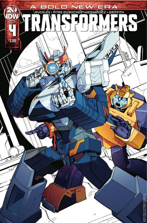Transformers #4 Published July 2019 | Key Collector Comics