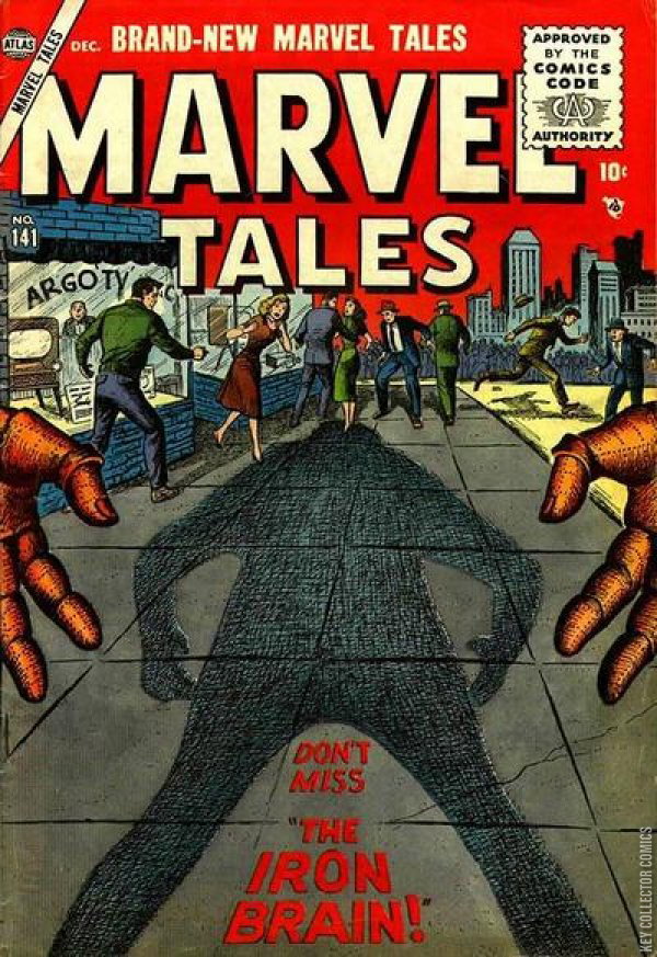 Marvel Tales #141 Published December 1955 | Key Collect