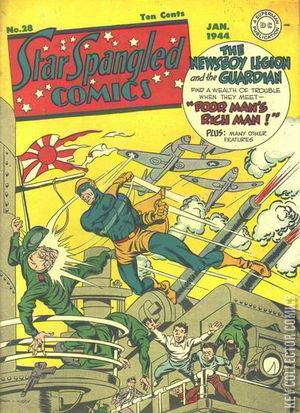 Star-Spangled Comics #28 Published January 1944 | Key C