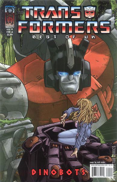 Transformers: Best of the UK - Dinobots #4 Published Decembe