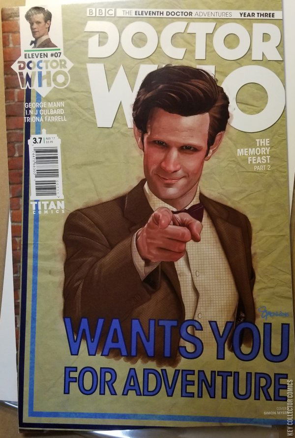 Doctor Who: The Eleventh Doctor - Year Three #7 Variant Pub